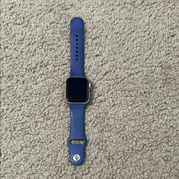 Apple | Wearables | Apple Blue Smartwatch With Sport Band | Poshmark